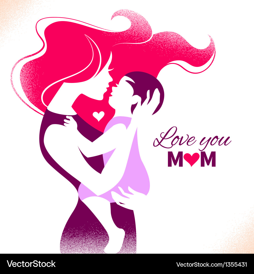 Happy mothers day Royalty Free Vector Image - VectorStock Happy mothers day Royalty Free Vector Image - VectorStock
