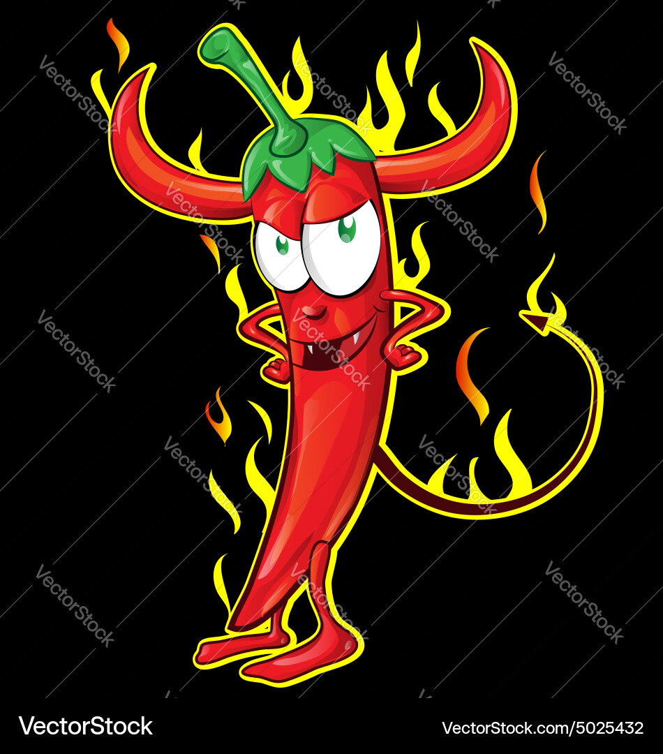 Pepper Evil Chilli Vector Images (29)