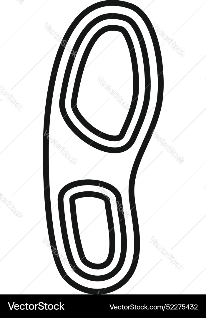 Orthopedic insole for shoes providing arch support