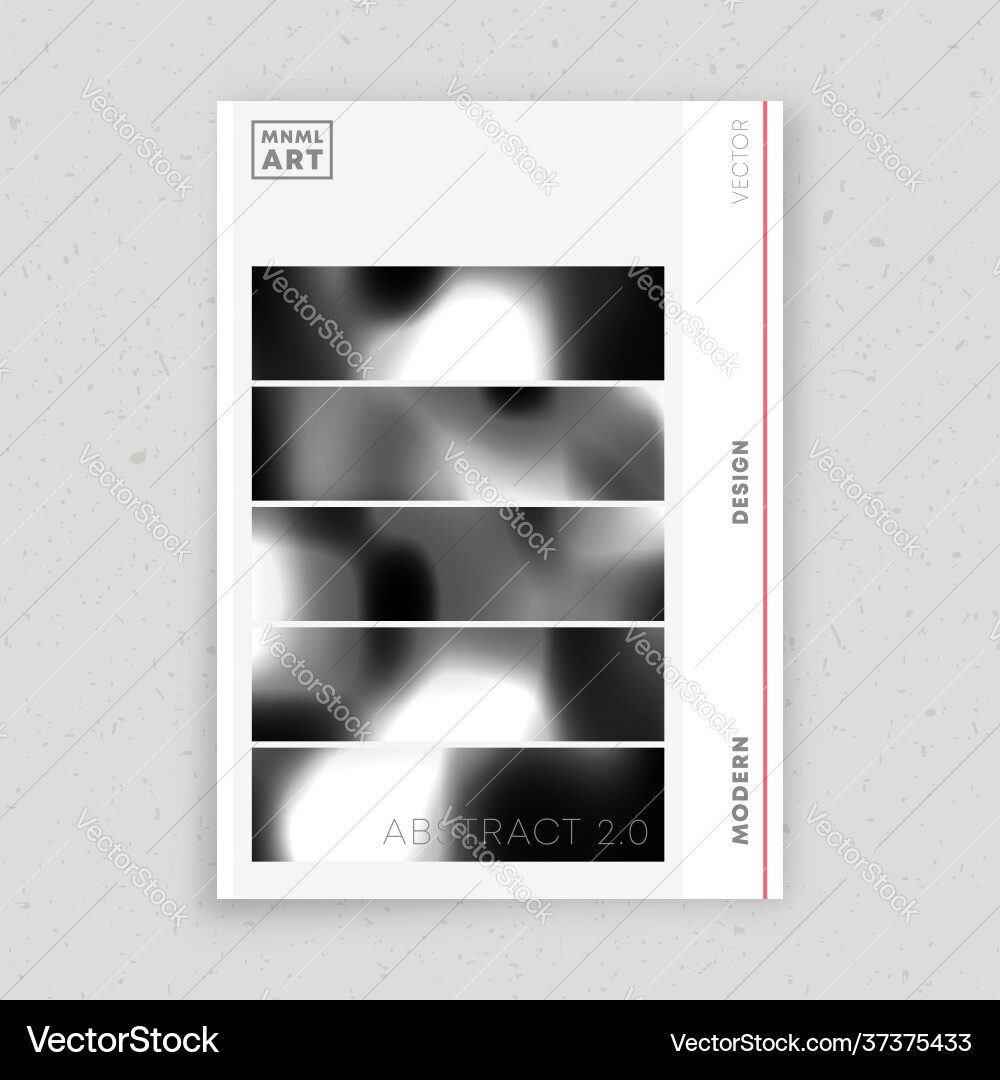 Abstract minimal design for flyer poster Vector Image