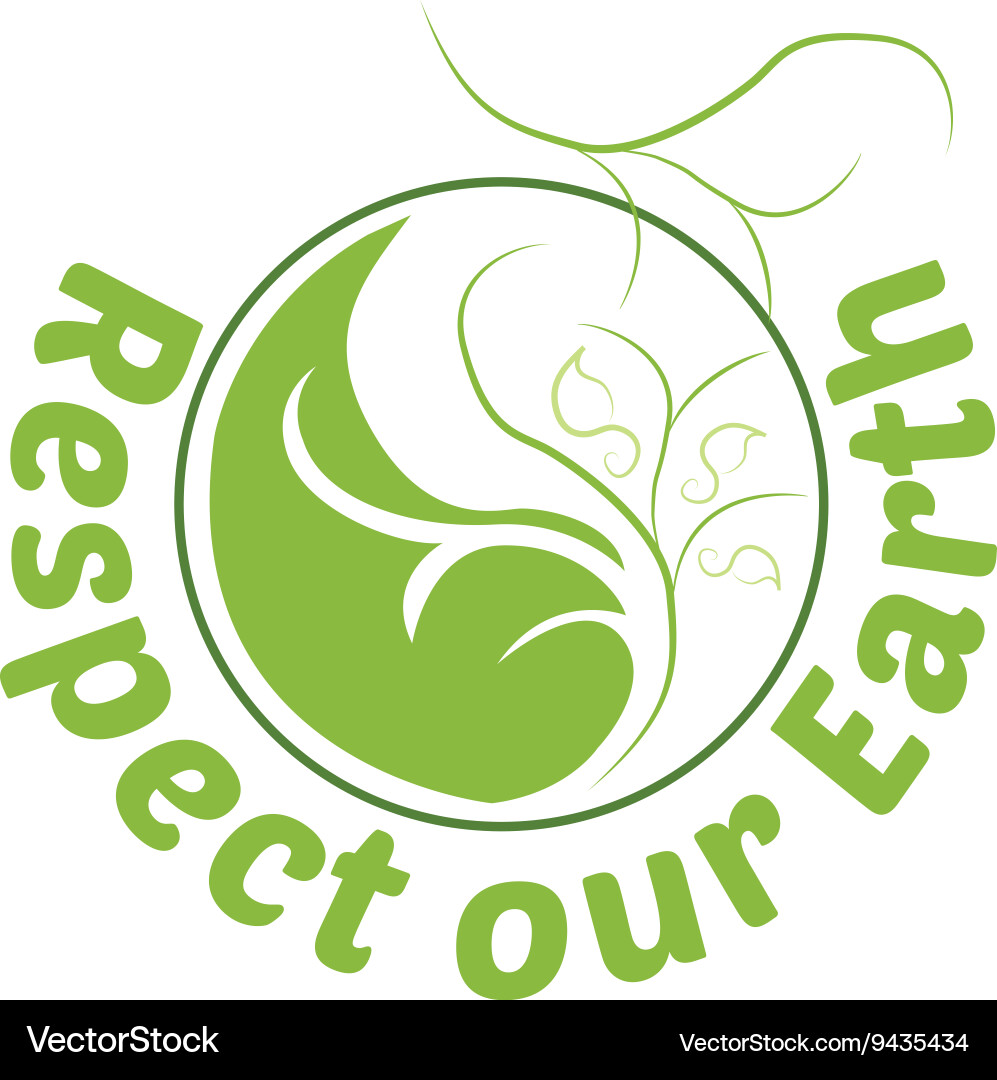 Yin Yang Earth Harmony Royalty Free Vector Image