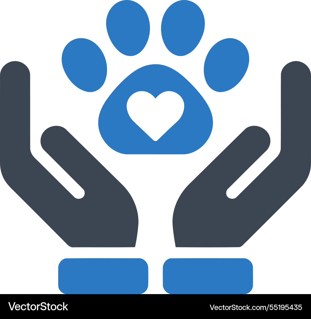 Pet care icon Royalty Free Vector Image - VectorStock