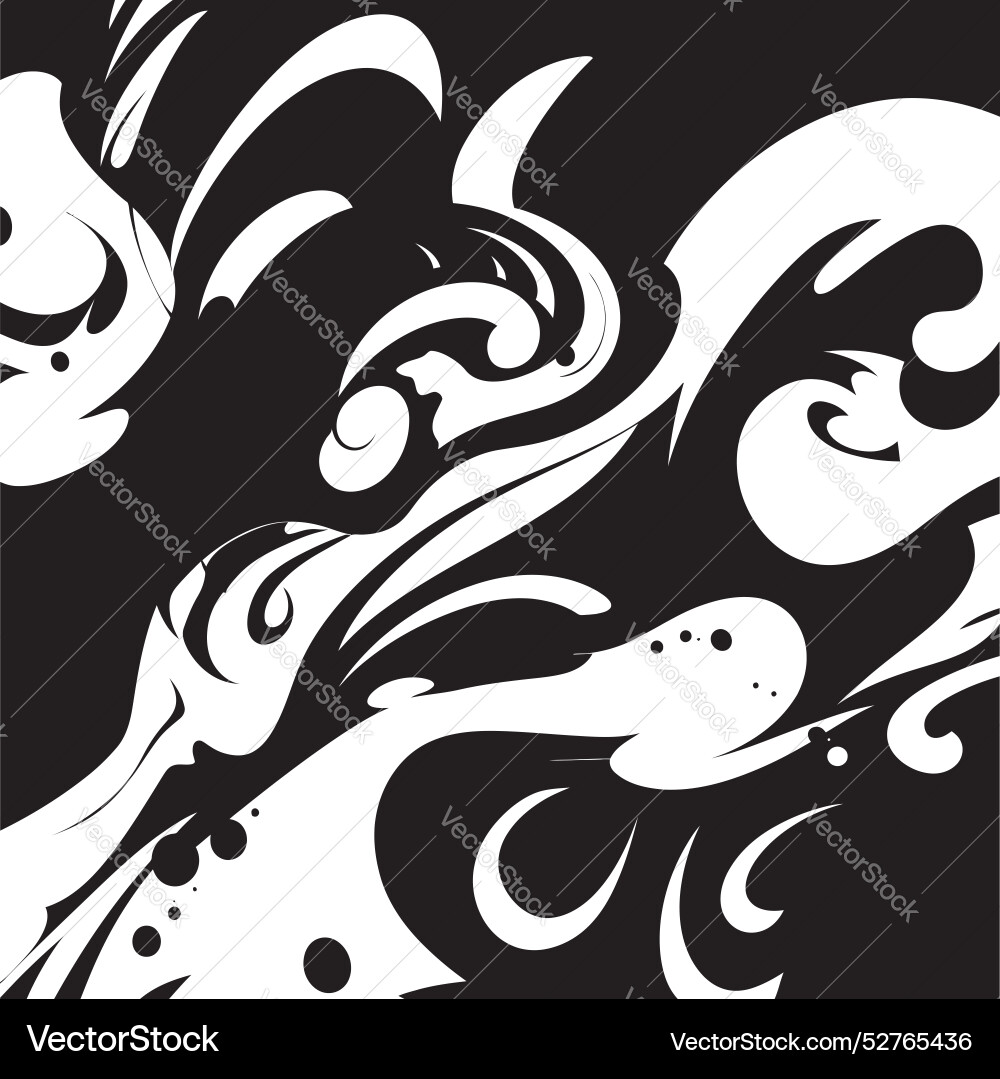 Spray stroke spectrum of styles Royalty Free Vector Image