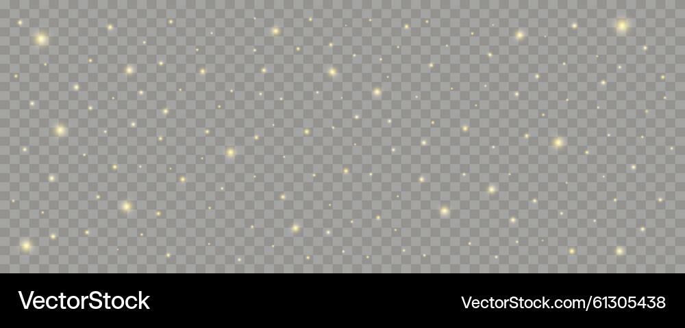 Golden Sparkle Overlay - Festive – Royalty-Free Vector | VectorStock