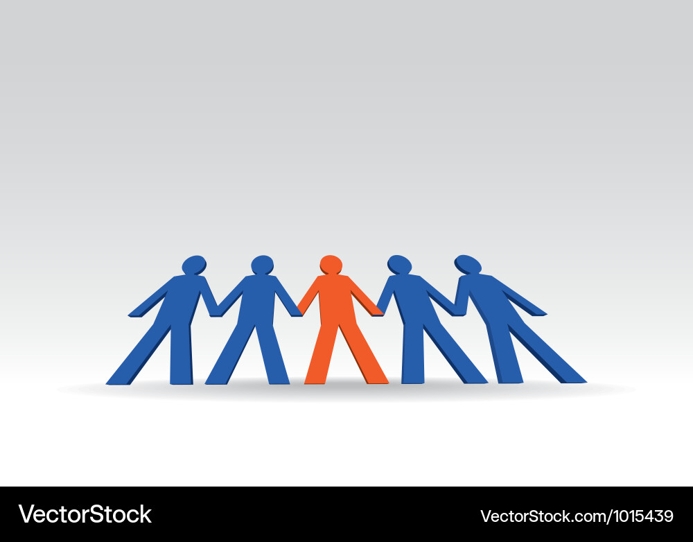 Human figures Royalty Free Vector Image - VectorStock