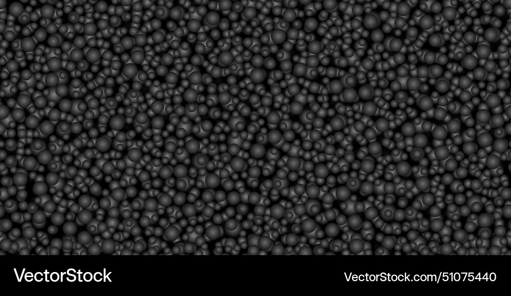 Black abstract background with seamless pattern of