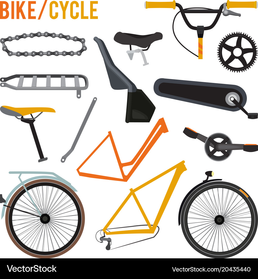 Vector Bike Parts 8,932 Bike Parts Vector High Res Illustrations