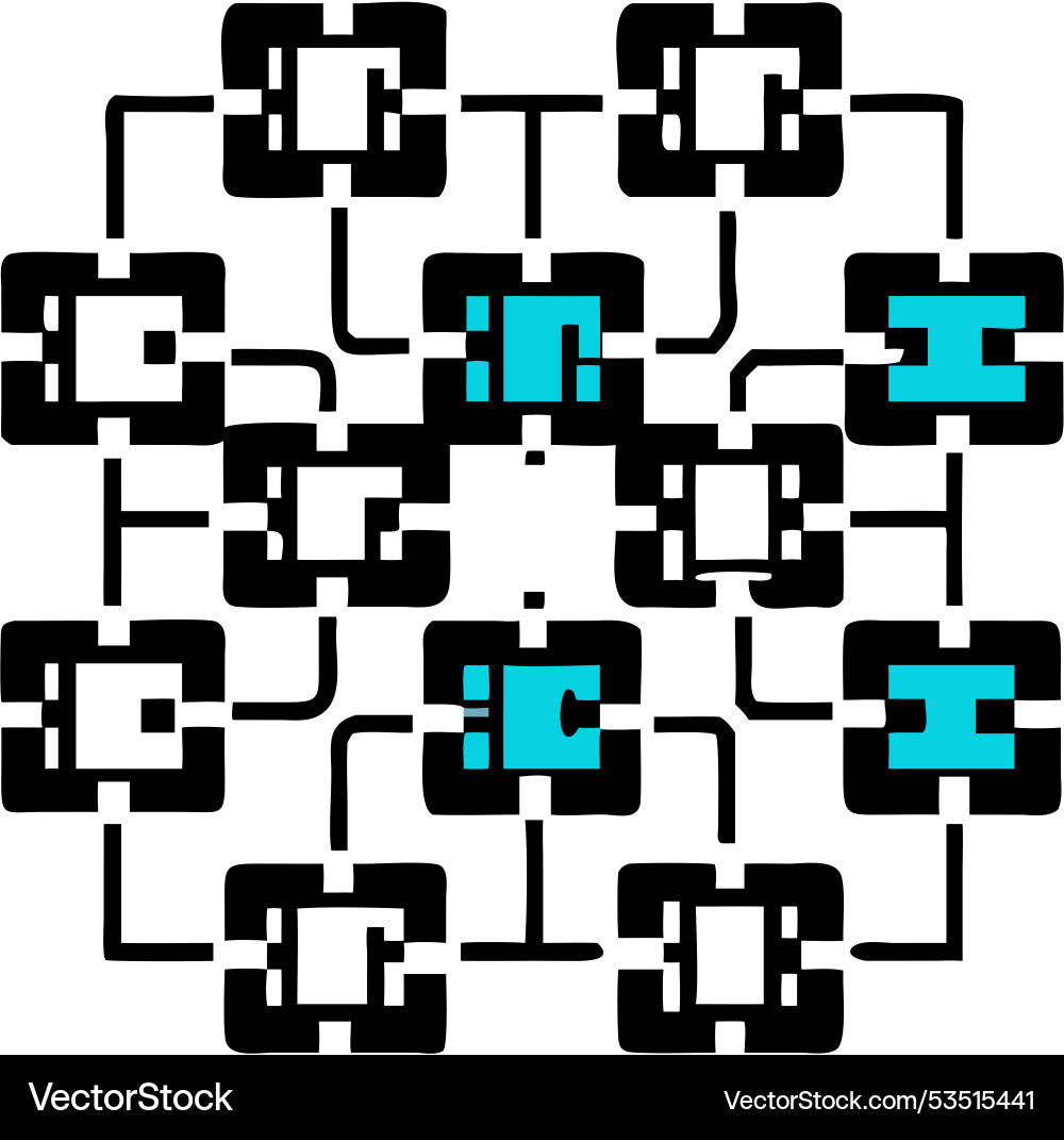 Enchanting and spooky a captivating logo design Vector Image