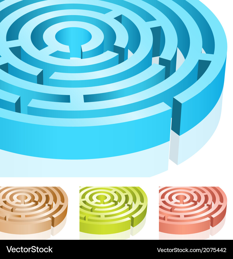Maze Royalty Free Vector Image - VectorStock