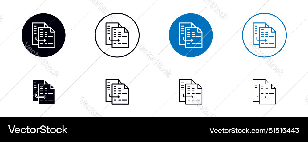 Duplicate icon Royalty Free Vector Image - VectorStock