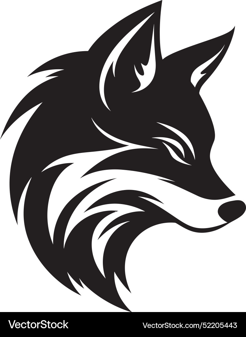 Foxes of the steppesthe art fox tracking Vector Image