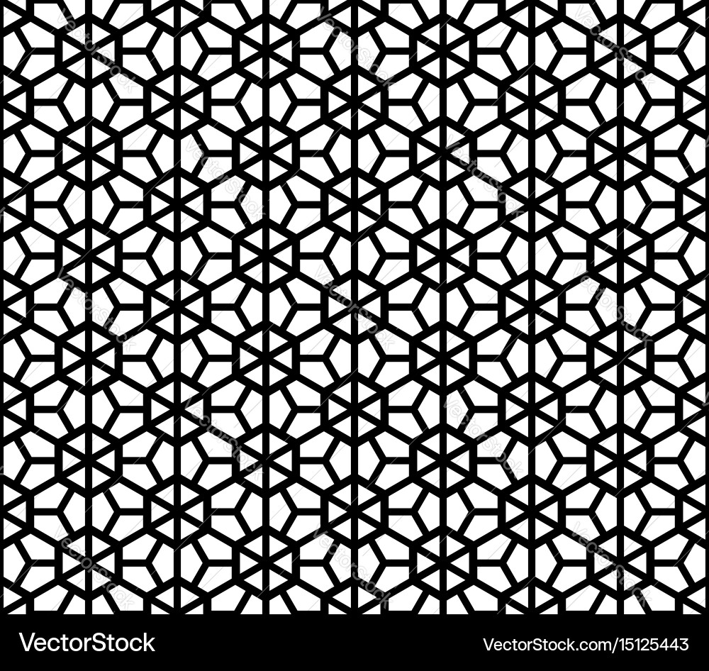 Japanese Kumiko Pattern Royalty Free Vector Image