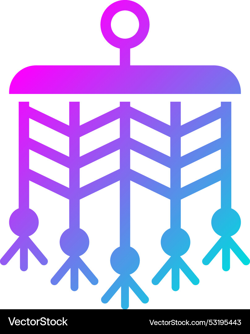 Macrame icon design Royalty Free Vector Image - VectorStock