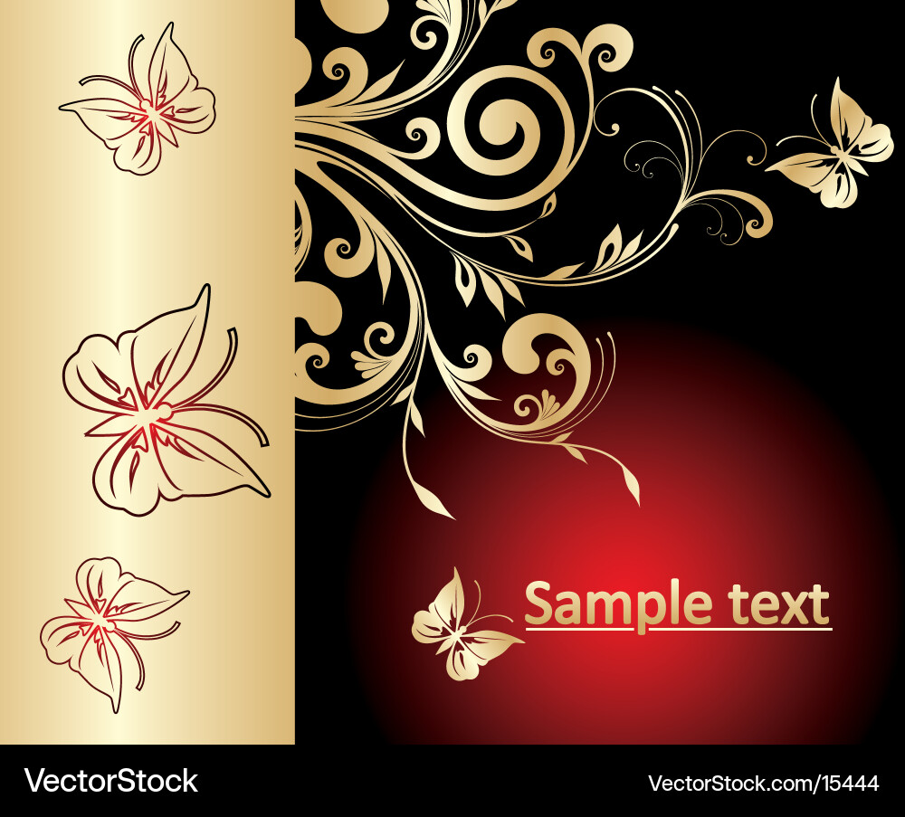 Flower abstract background Royalty Free Vector Image