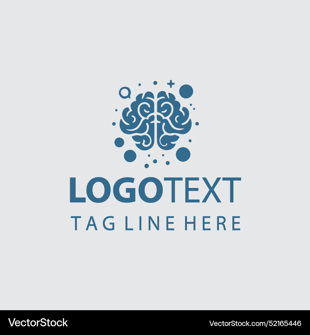 Brain logo Royalty Free Vector Image - VectorStock