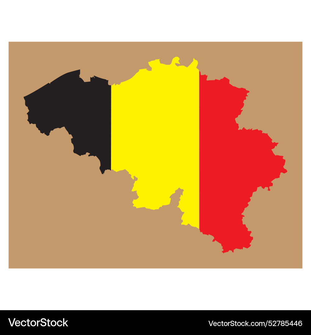 Icon belgium flag symbol design Royalty Free Vector Image
