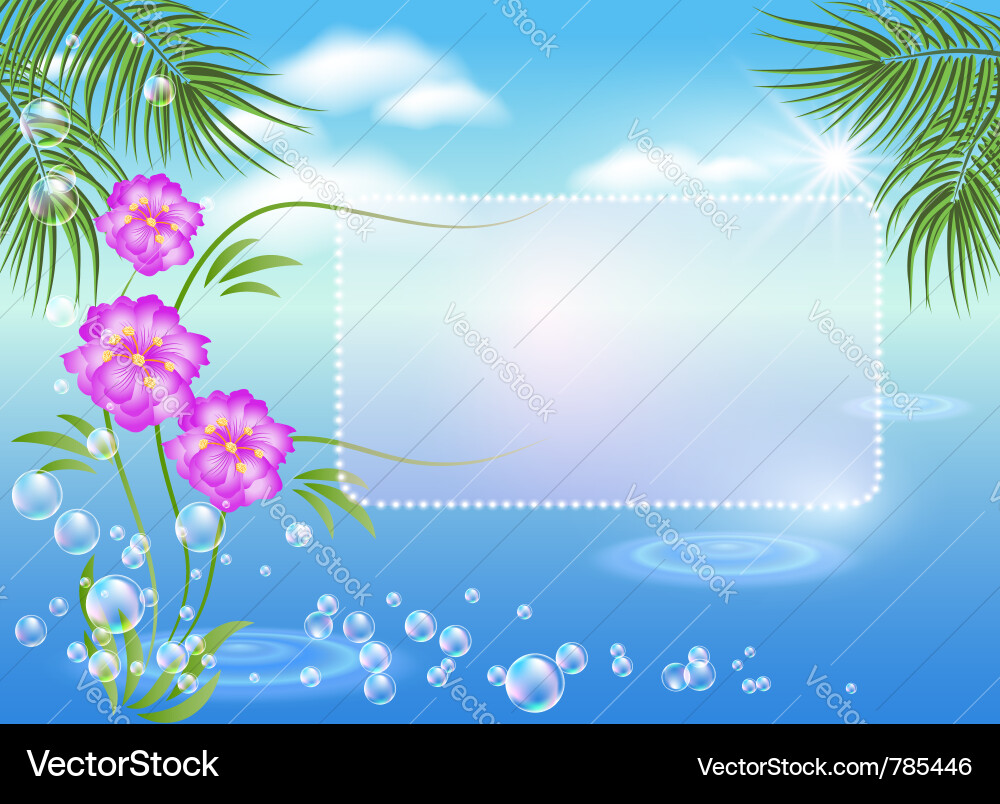 Tropical magic Royalty Free Vector Image - VectorStock