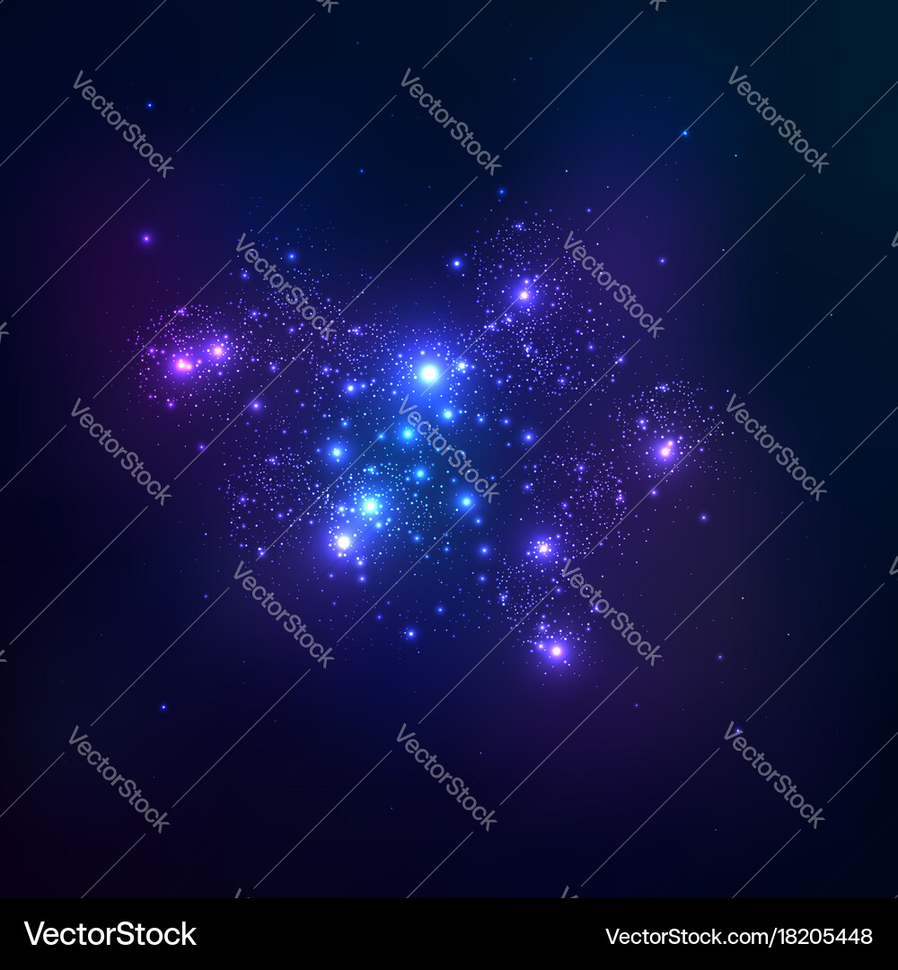 Space background Royalty Free Vector Image - VectorStock