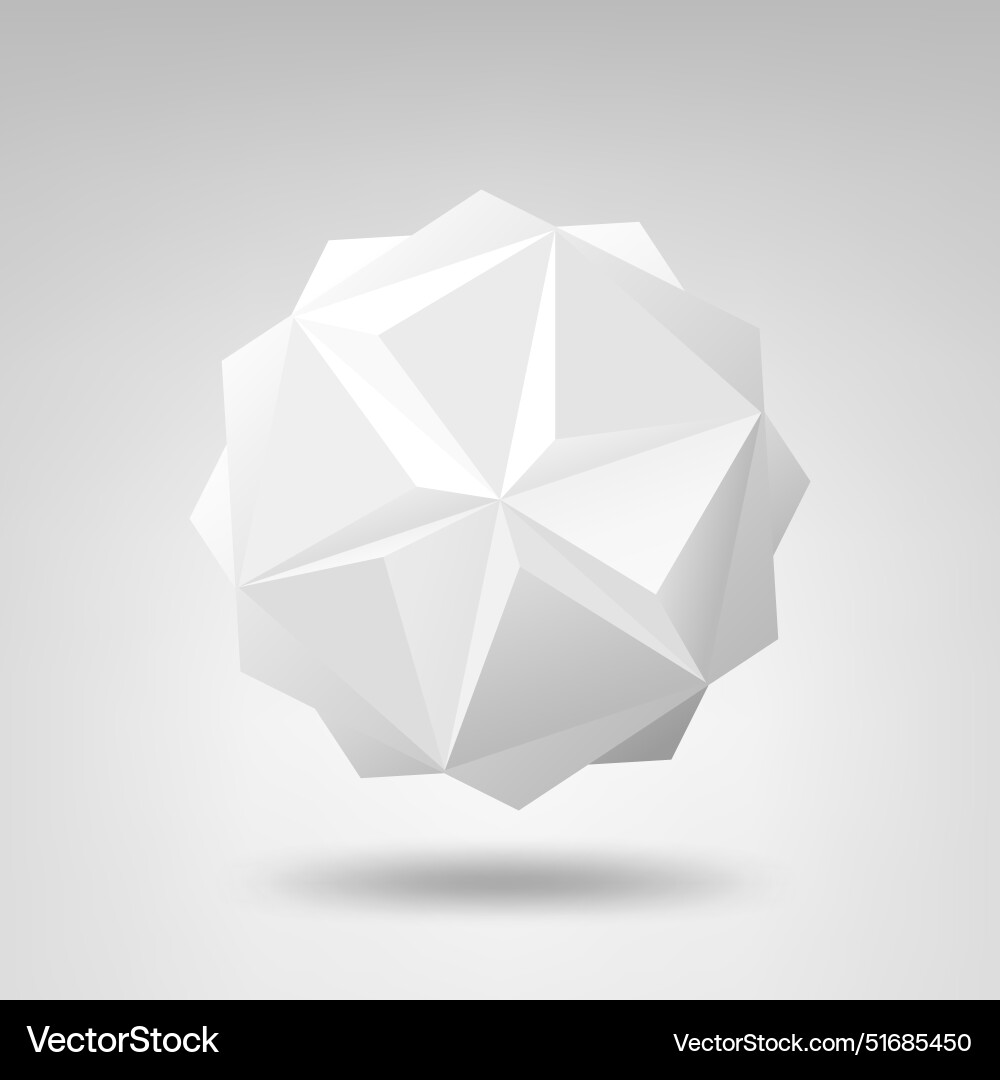 Abstract Geometric Structure Royalty Free Vector Image