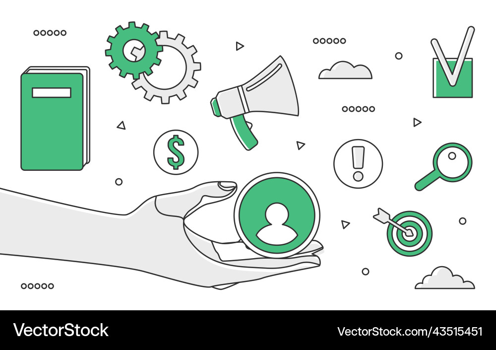 Alert attention signs Royalty Free Vector Image