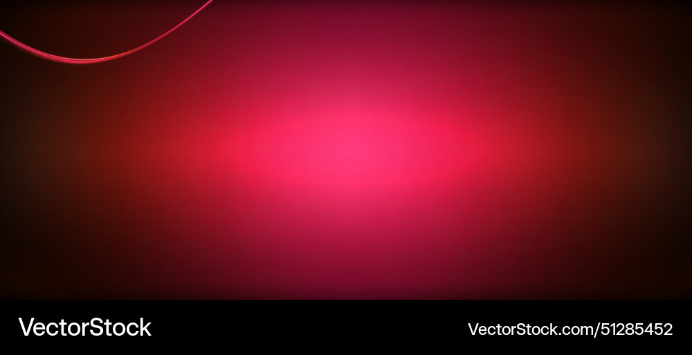 A red and pink wave on dark background Royalty Free Vector