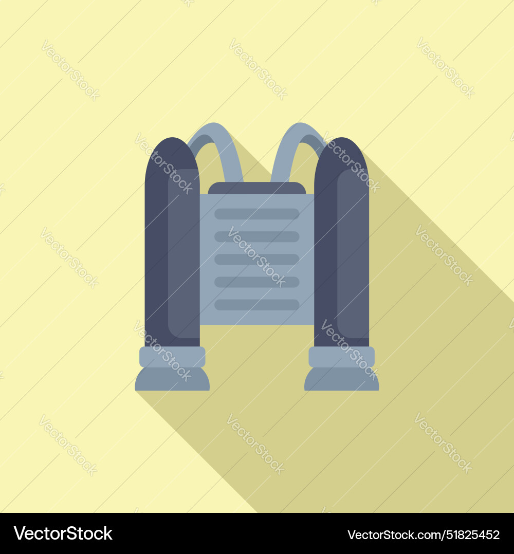 Electric transformer supplying electricity with Vector Image
