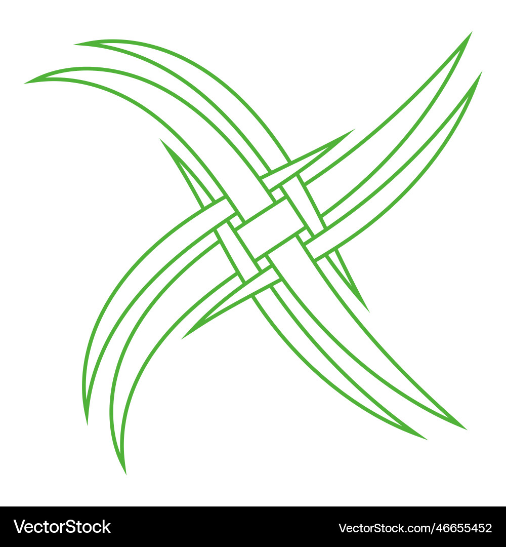 Logo saudi palm arabia leaf oasis tree beach Vector Image