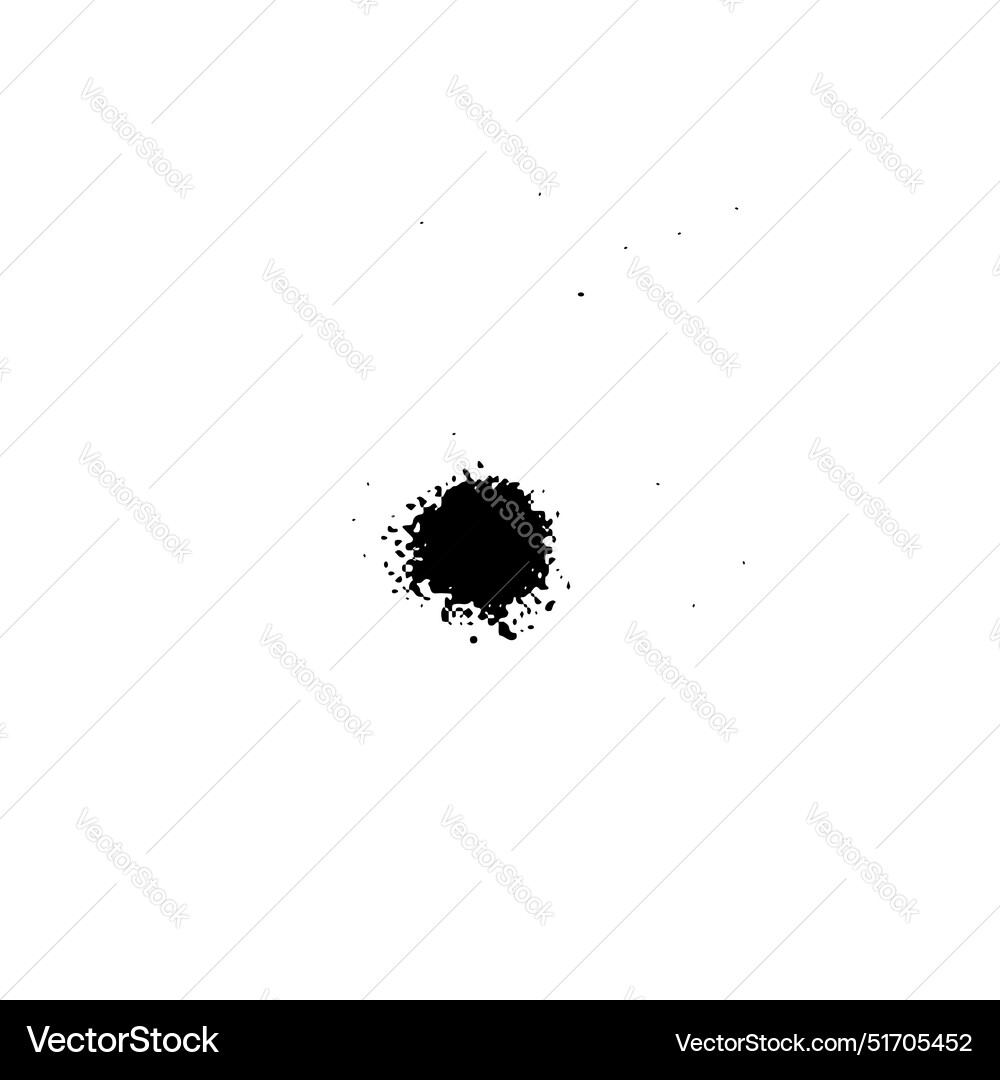 Spray paint dot splatter painted drip grunge art Vector Image