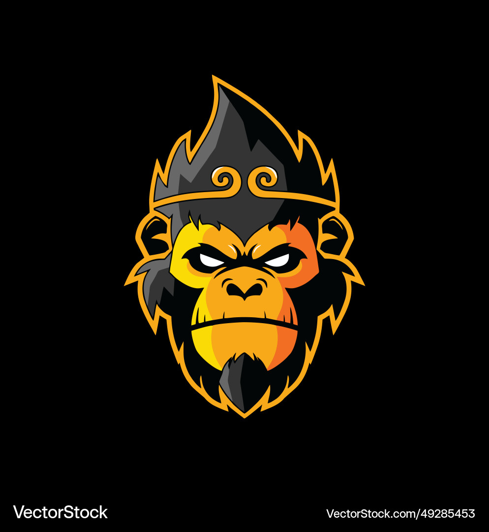 Legend monkey king image Royalty Free Vector Image