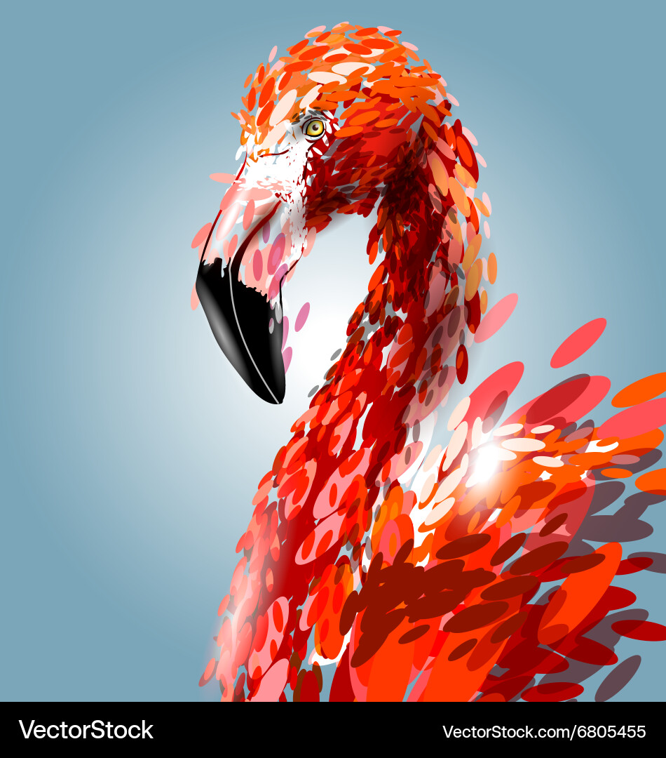 Flamingo Royalty Free Vector Image - VectorStock