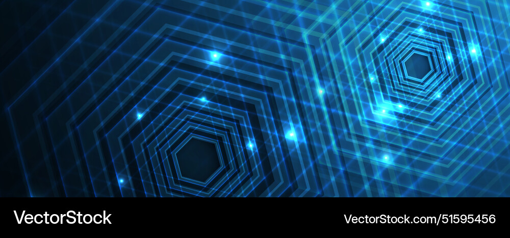 Abstract computer technology background network Vector Image