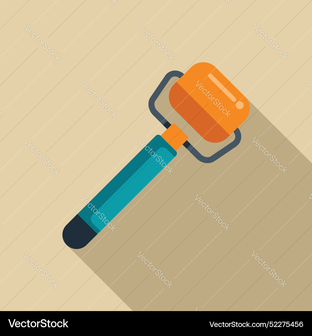 Derma roller showing microneedling skincare Vector Image