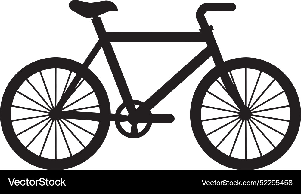 Graphite stylized cyclist black bikessleek Vector Image