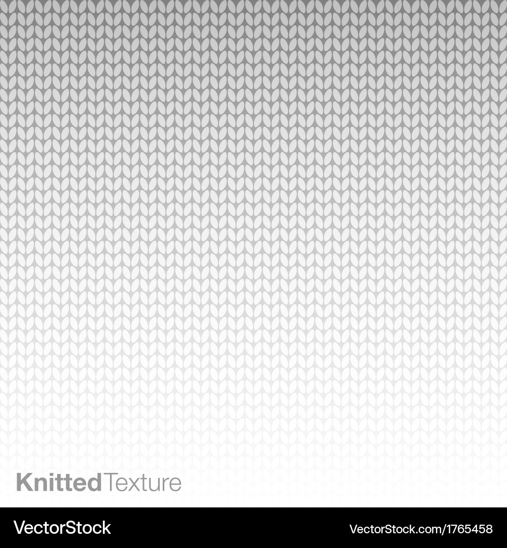 Knitted texture Royalty Free Vector Image - VectorStock
