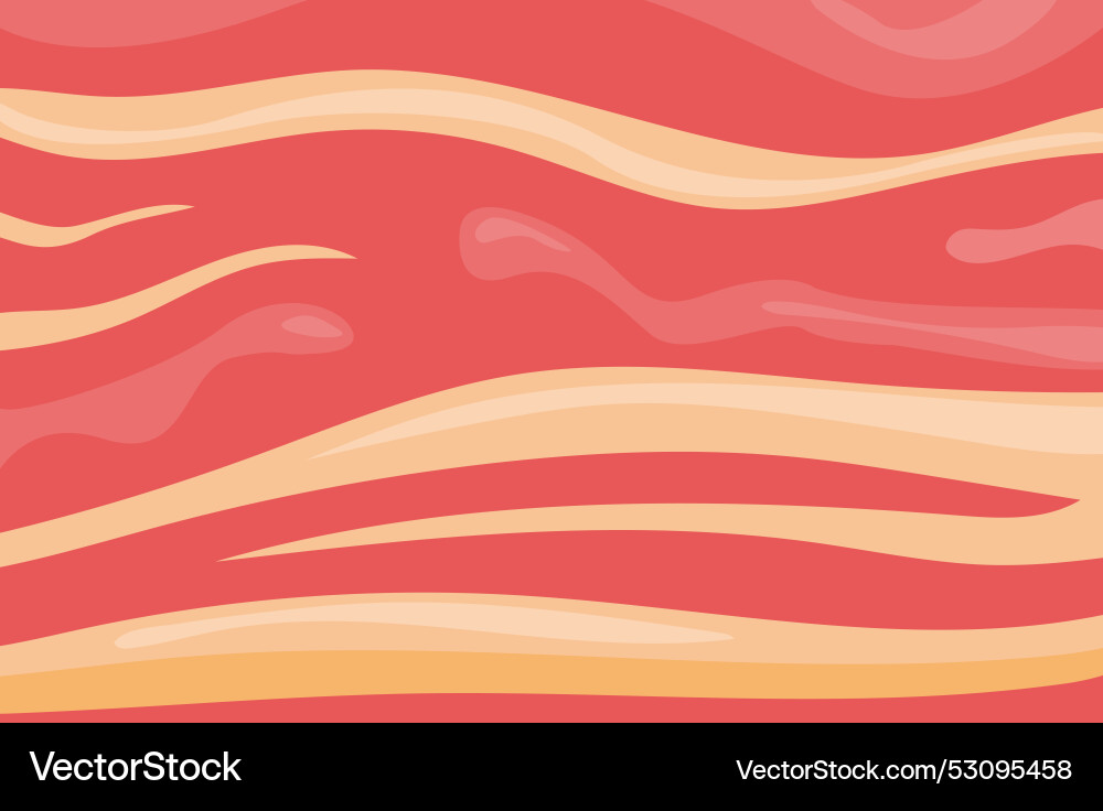 Pork meat texture smoked bbq steak pattern Vector Image