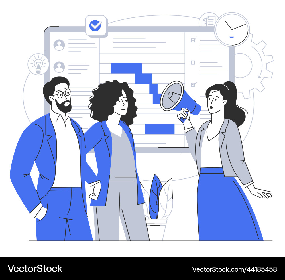 Teamwork business collection Royalty Free Vector Image