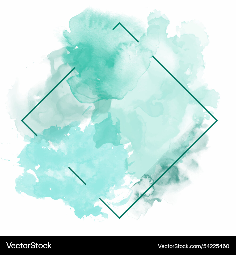 Abstract hand painted watercolour background Vector Image