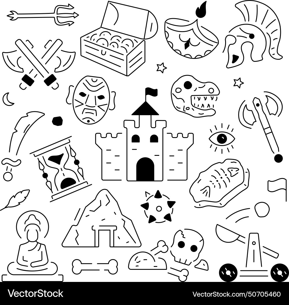 Ancient history Royalty Free Vector Image - VectorStock