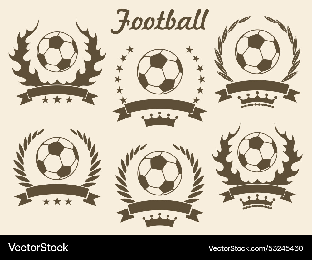 Football Royalty Free Vector Image - VectorStock