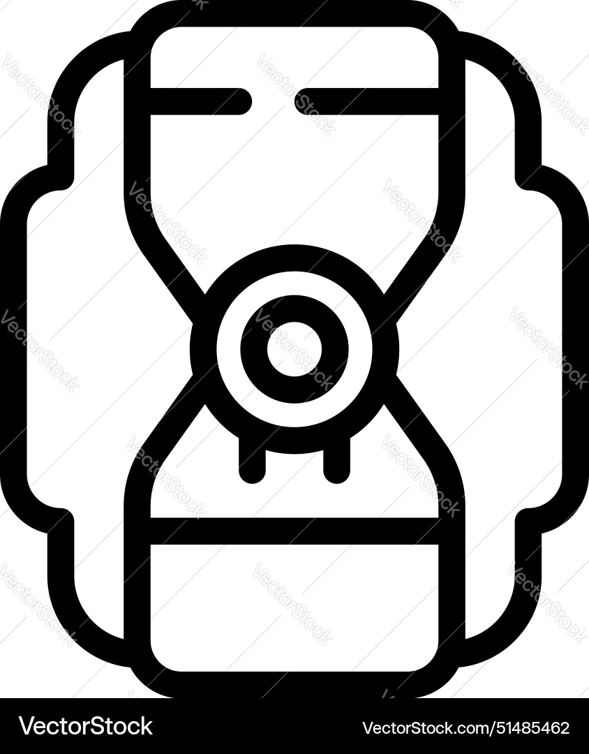 Black and white line art Royalty Free Vector Image