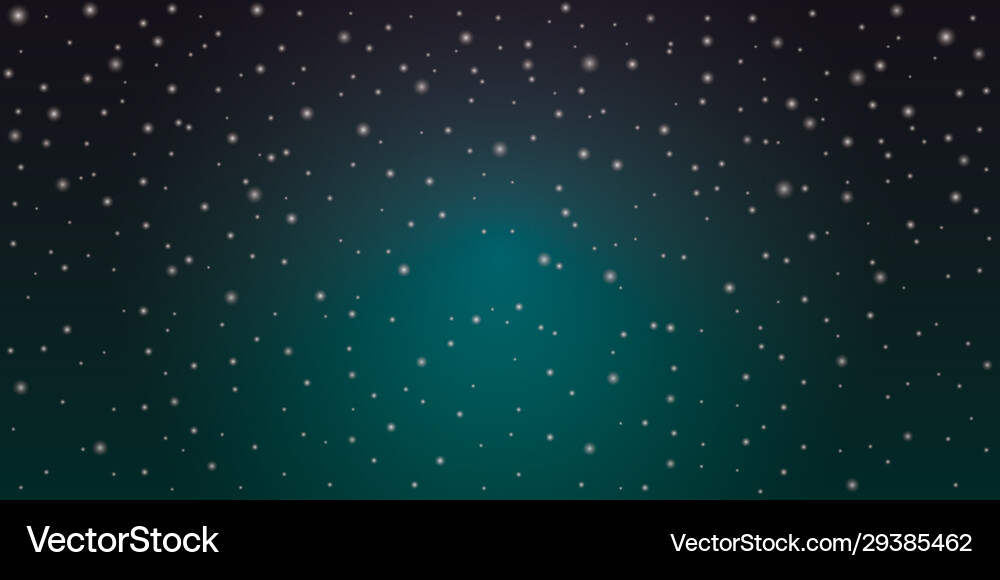 Cosmic Blue Star Background Royalty Free Vector Image