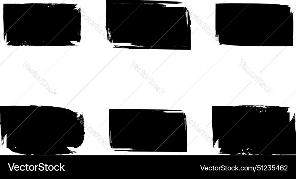 Horizontal rectangle shape filled bold Royalty Free Vector