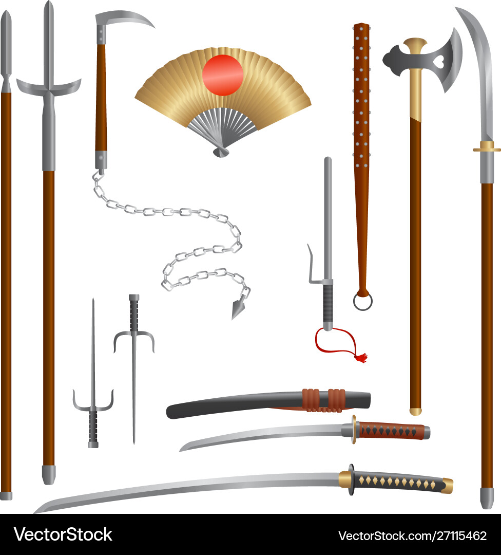 Ancient Samurai Weapons