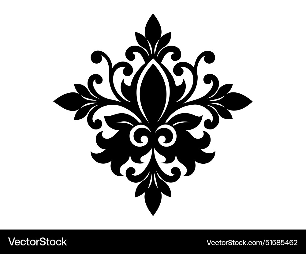 Vintage silhouette nostalgic charm in classic Vector Image