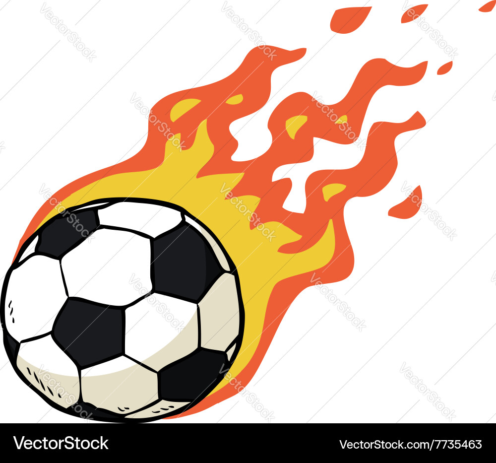 Fire ball Royalty Free Vector Image - VectorStock