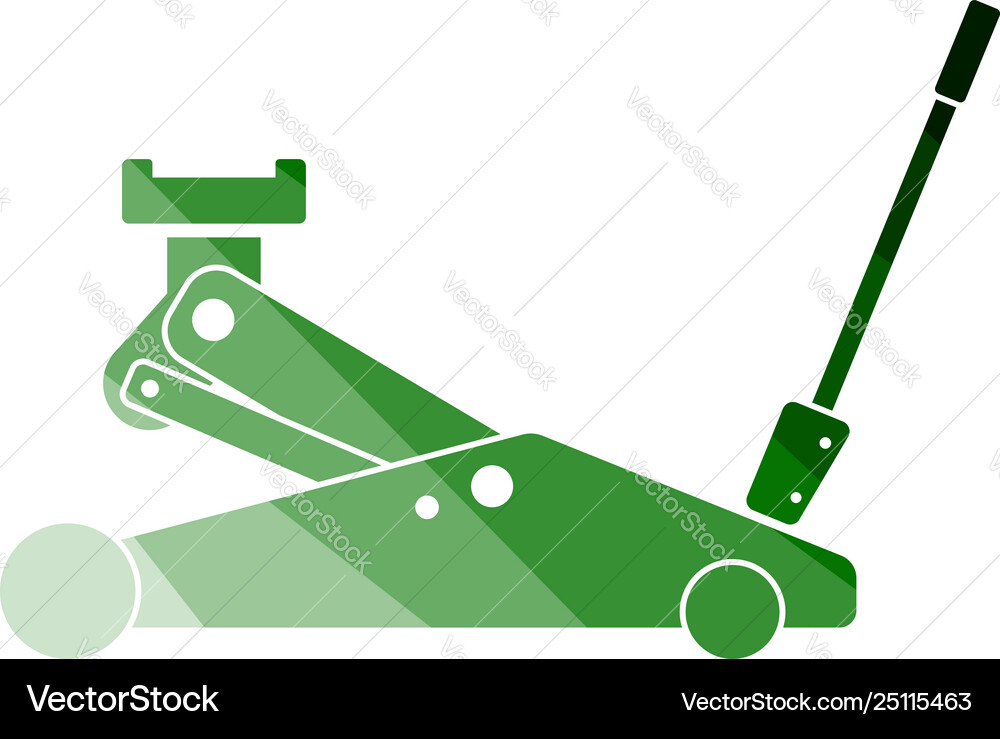 Hydraulic jack icon Royalty Free Vector Image - VectorStock