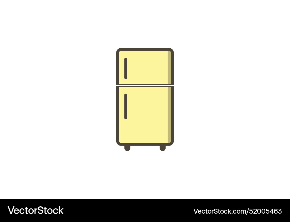 Refrigerator logo design template Royalty Free Vector Image