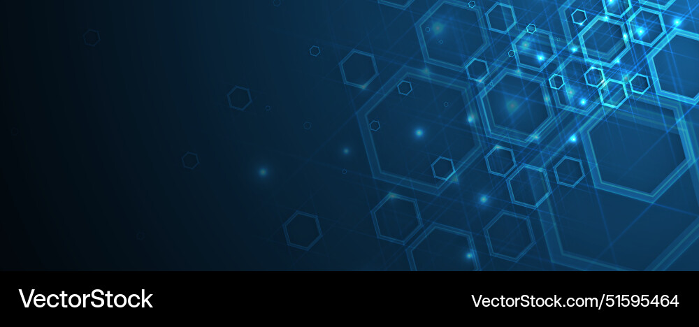 Abstract computer technology background network Vector Image