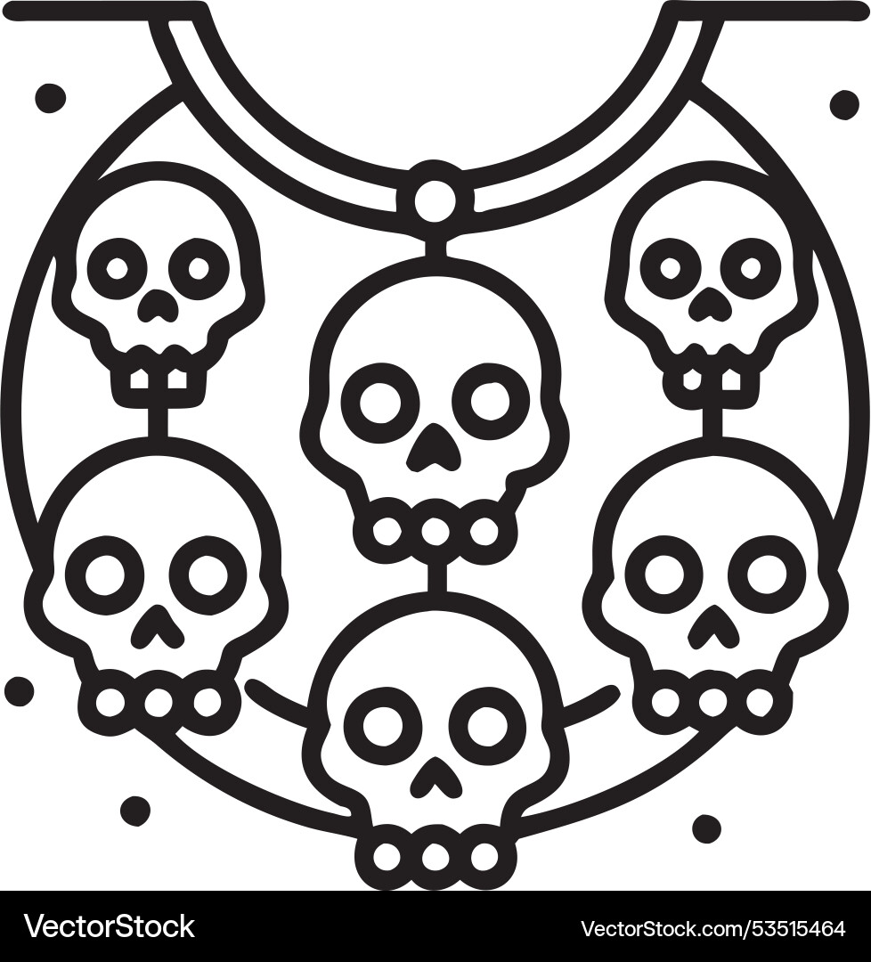 Enchanting and spooky a captivating logo design Vector Image
