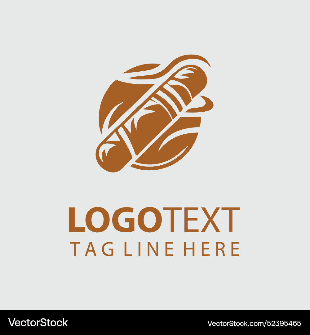 Cigar logo Royalty Free Vector Image - VectorStock